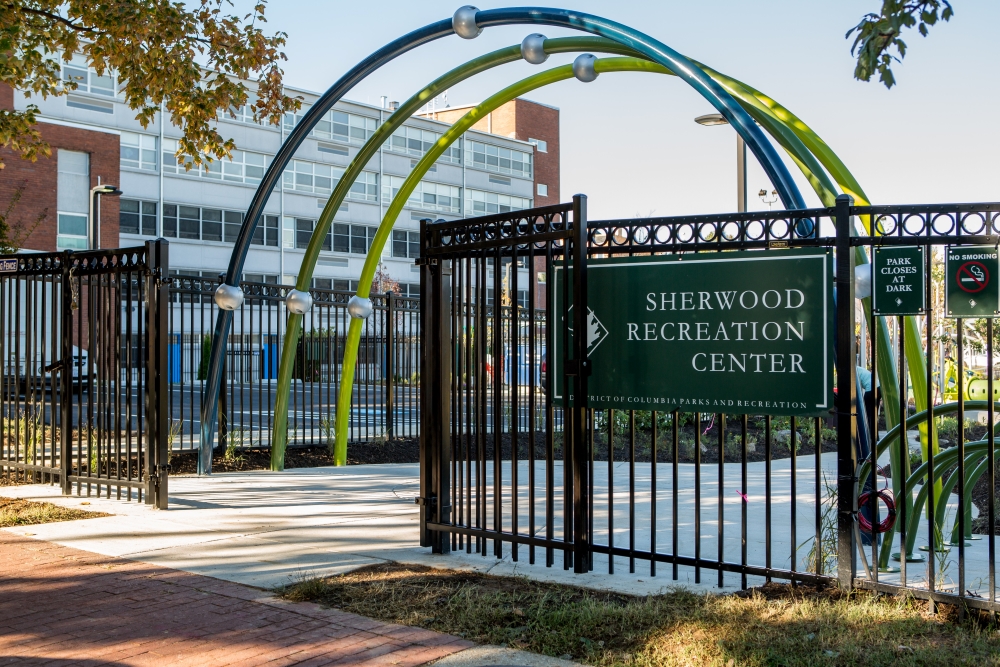 Sherwood Recreation Center Play Area - Entrance - F.H. Paschen ...