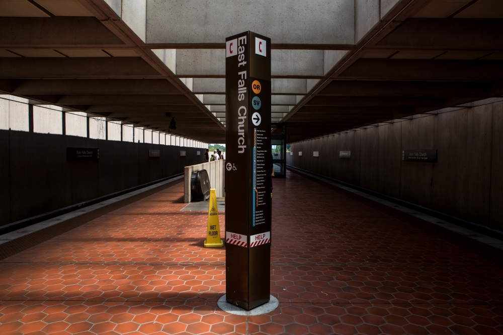 Dulles Corridor Metro Rail Project Phase 1 Station Finishes and ...