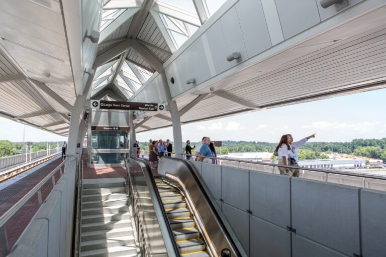 Dulles Corridor Metro Rail Project Phase 1 Station Finishes and ...